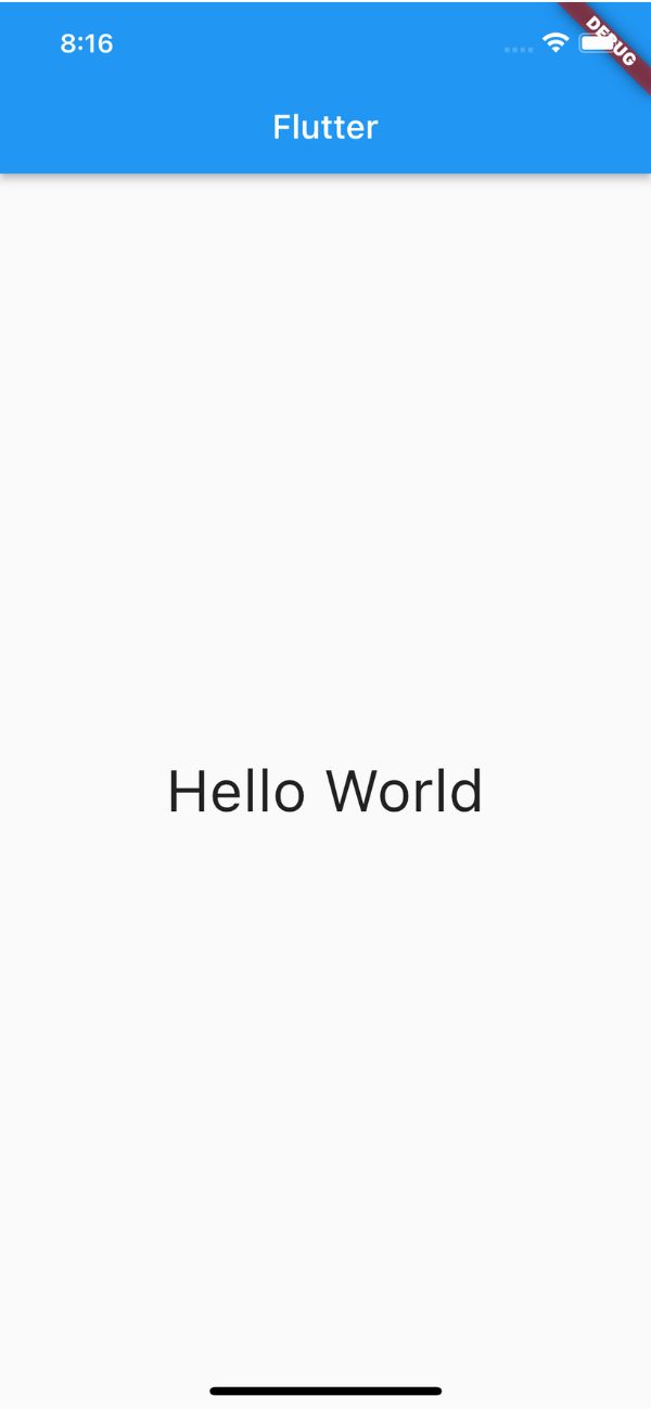 【Flutter】Textのフォントサイズを変更