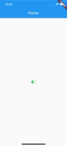 【Flutter】CupertinoSwitchの使い方｜iOS風のトグルボタンを実装