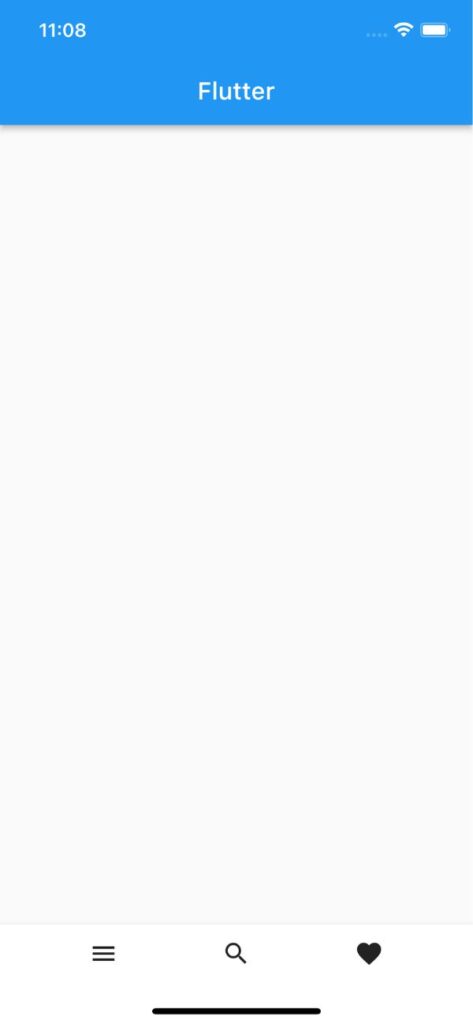 【Flutter】BottomAppBarの使い方｜画面下にナビゲーションバーを実装