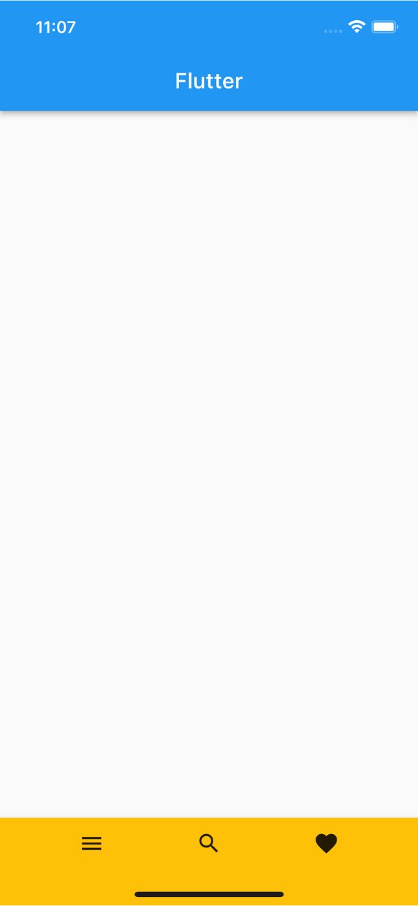 【Flutter】BottomAppBarの使い方｜画面下にナビゲーションバーを実装