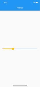 【Flutter】Sliderの使い方｜スライダーを左右に移動させて数値を選択