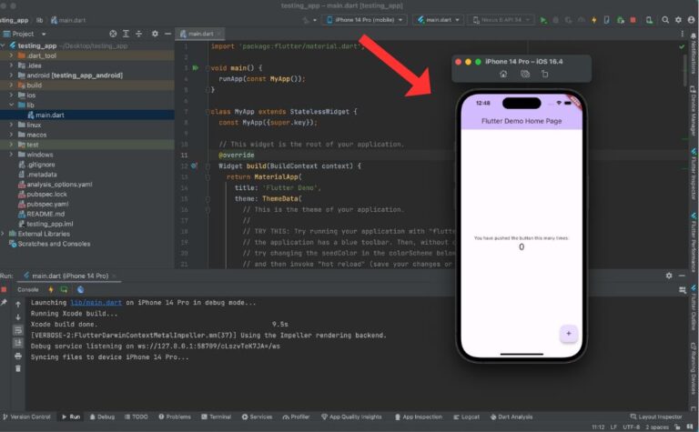 【Flutter】Android Studioでアプリを起動｜iOS/Androidシミュレーター