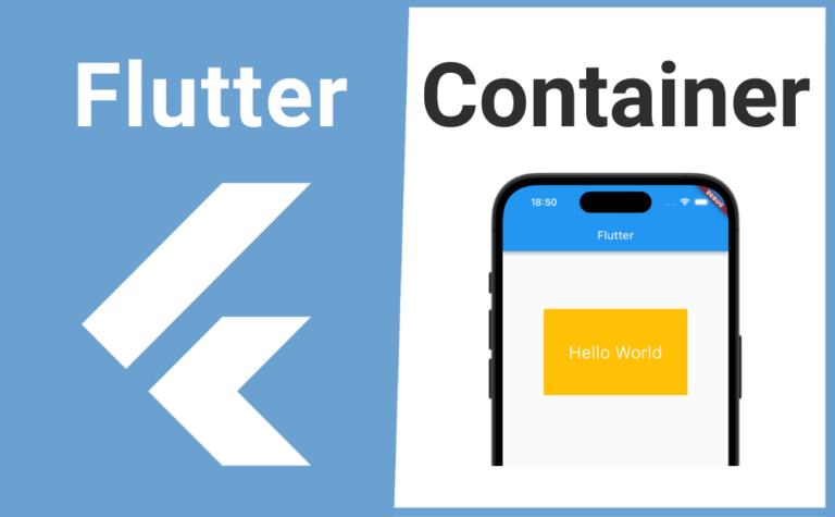 【Flutter】Containerの使い方｜基本のレイアウトボックス