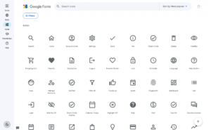 【Flutter】Icon 一覧｜アイコン(IconData)の探し方